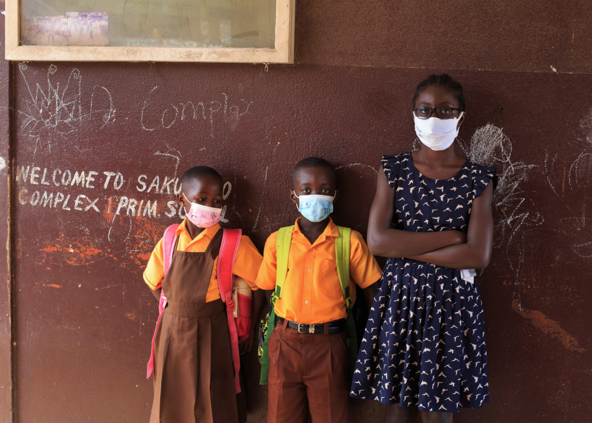 Essai photo : Réouverture des écoles après dix mois de fermeture au Ghana