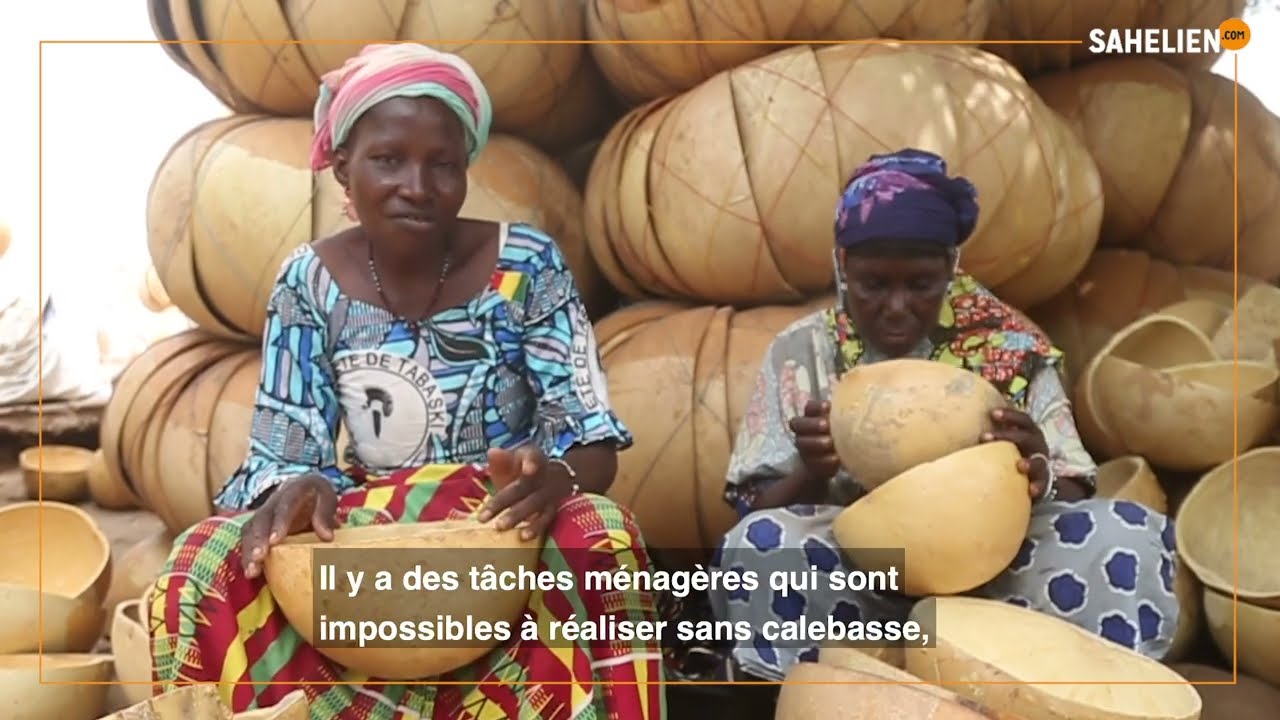 Mali : la calebasse, un ustensile aux multiples usages - sahelien.com